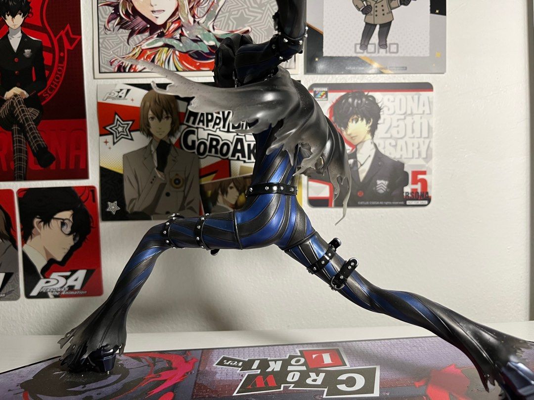 lucrea megahouse persona 5 royal crow loki ver. goro akechi figure, Hobbies & Toys, Memorabilia ...