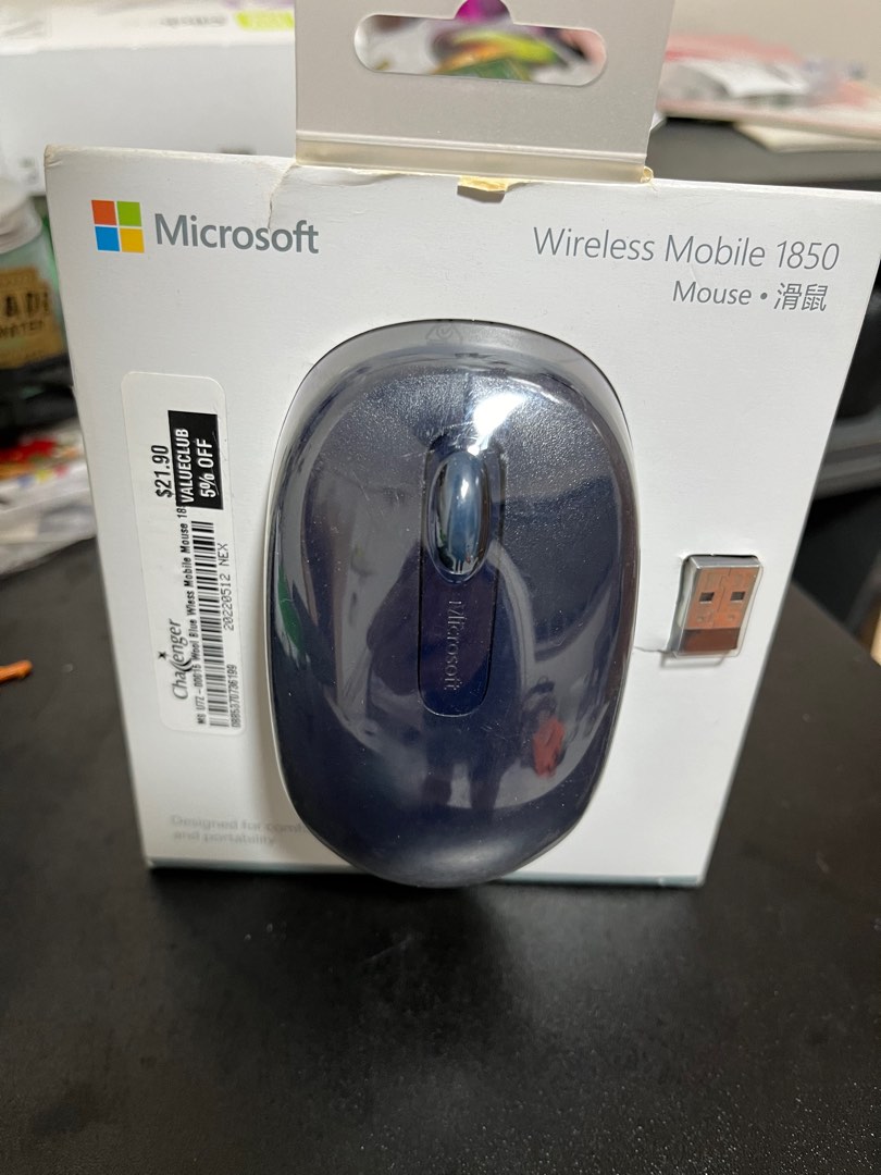 Microsoft wireless mouse 1850, Computers & Tech, Parts & Accessories ...