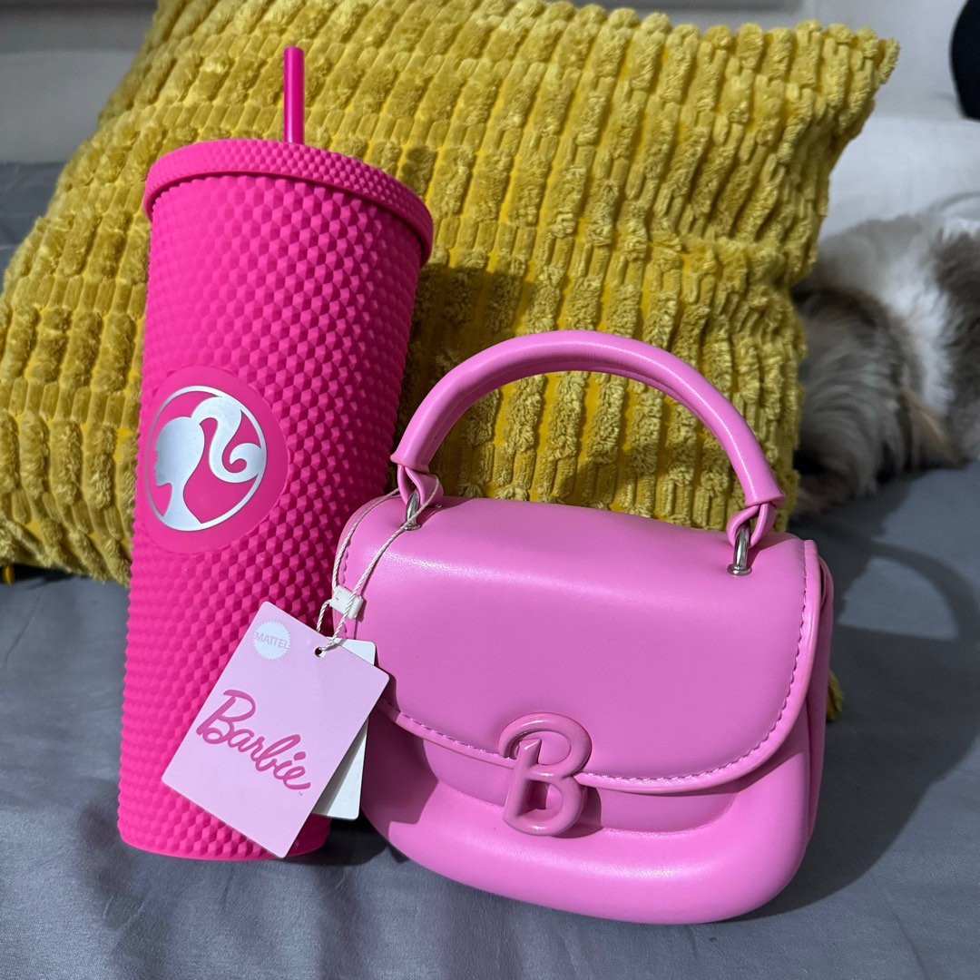 Miniso Barbie Bundle, Women's Fashion, Bags & Wallets, Cross-body Bags ...