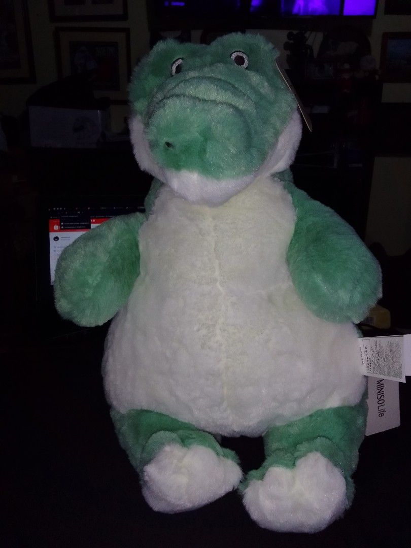Miniso Chunky Family Crocodile Plush, Hobbies & Toys, Toys & Games on ...