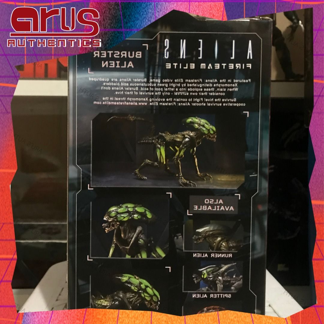 NECA - Aliens Fireteam Elite Burster Alien 7" Scale Action Figure ...