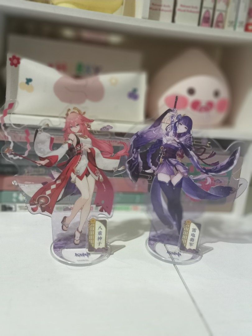 OFFICIAL GENSHIN IMPACT YAE & RAIDEN SHOGUN MERCH, Hobbies & Toys, Toys ...