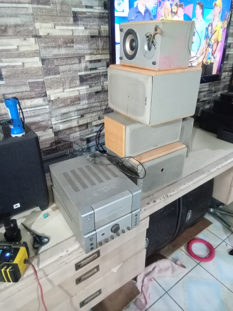 Old Aowa Speakers and Amplifier, Audio, Soundbars, Speakers ...