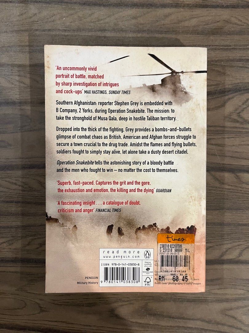 Operation Snake Bite / True story of an Afghan Desert Siege, Everything ...