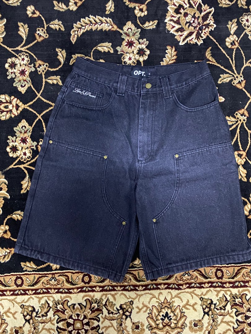 opt double knee jorts, Men's Fashion, Bottoms, Shorts on Carousell