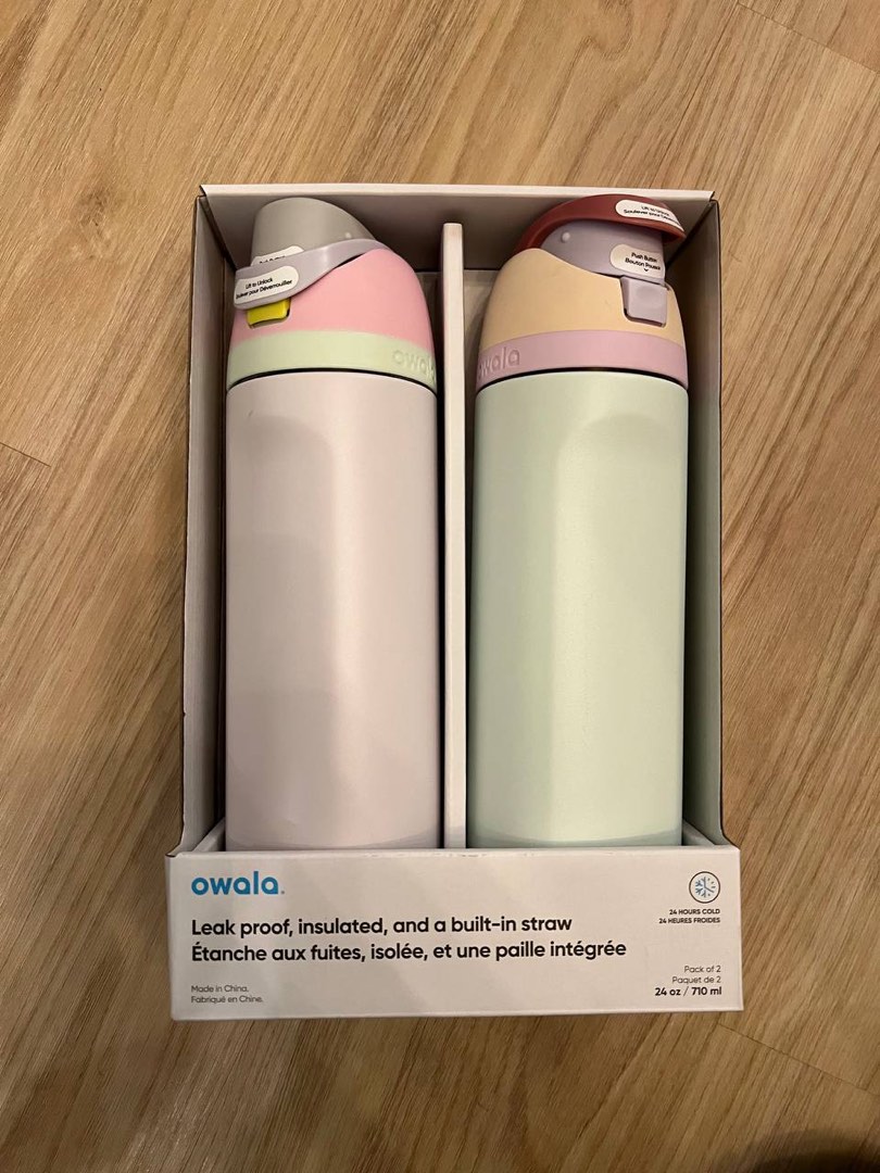 Owala Pack of 2- 710ml, Furniture & Home Living, Kitchenware & Tableware, Water Bottles ...
