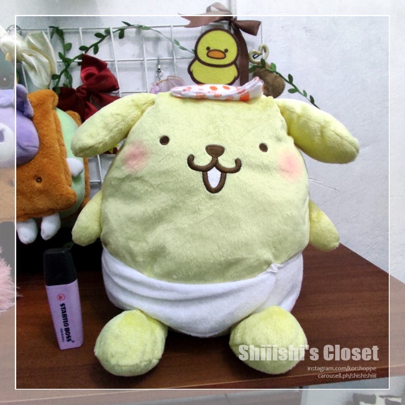 Pompompurin big plushie, Hobbies & Toys, Toys & Games on Carousell
