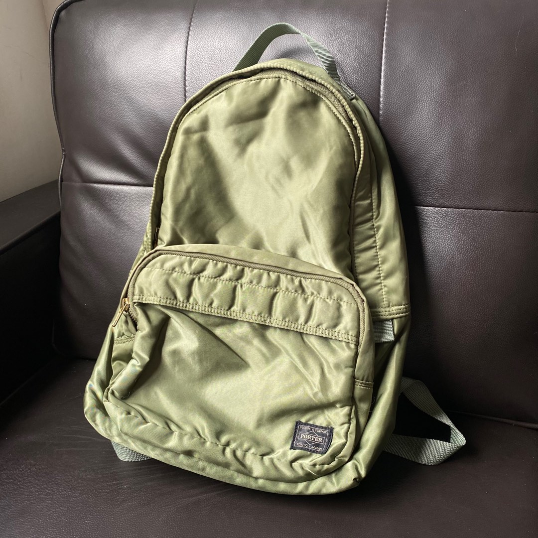 Porter Yoshida - Tanker Backpack Daypack Sage Green, Men's Fashion ...