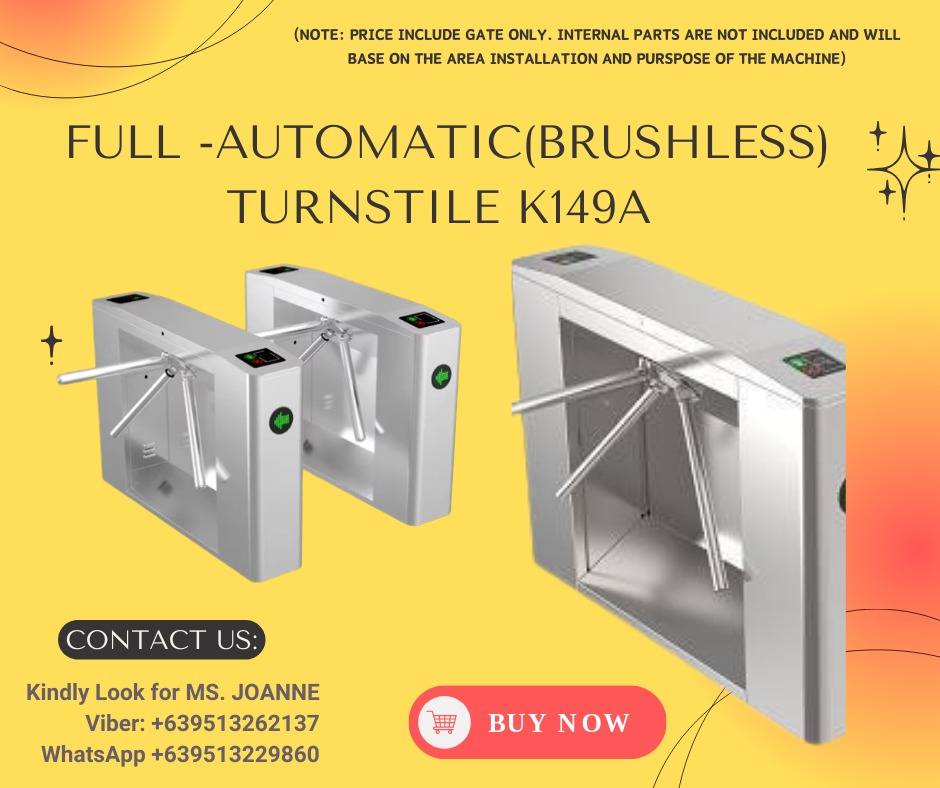 Pre Order Full -automatic(Brushless) Turnstile K149A, Commercial ...