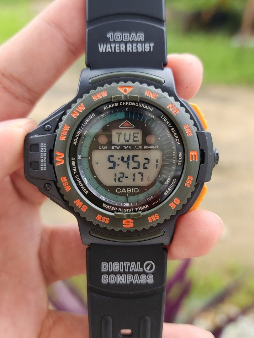Rare Casio CPW-200 aka Digital Compass 1993 Japan, Men's Fashion ...