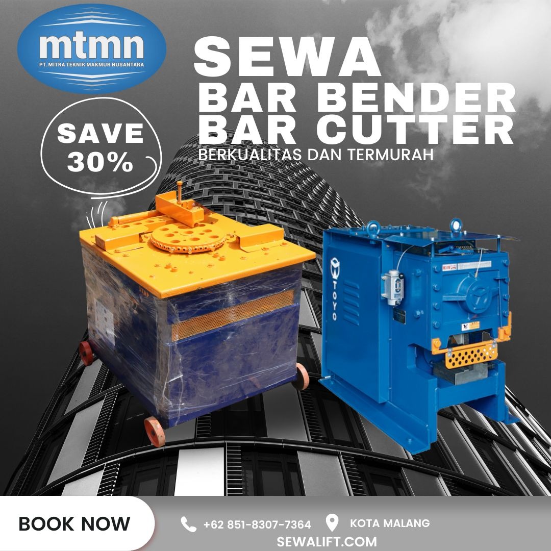 Rental Alat Proyek Bar Bender Bar Cutter Seruyan | Kalimantan Tengah ...