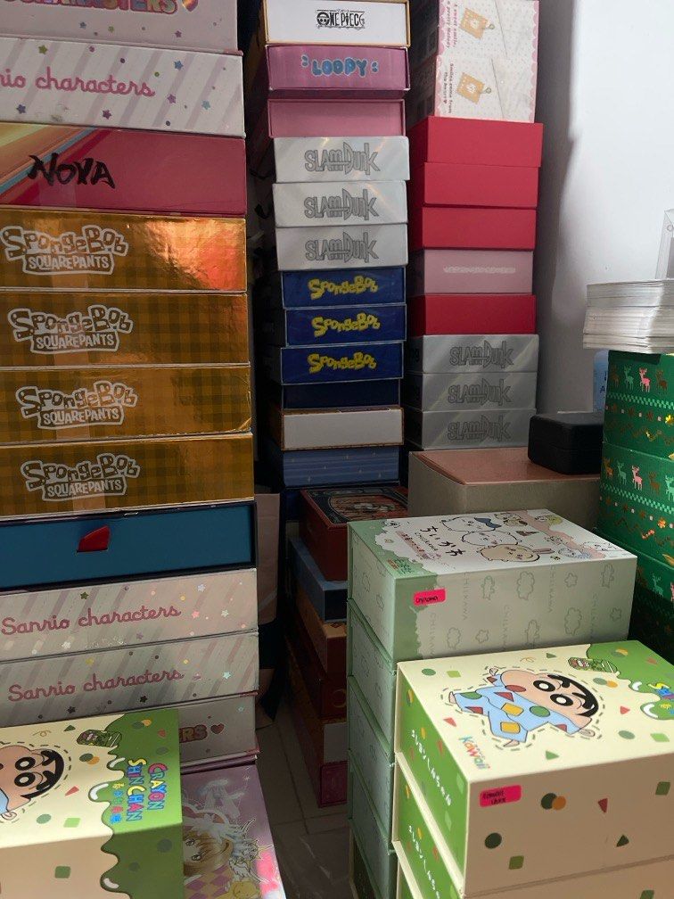 Sanrio / Crayon Shinchan LBXX / Spongebob Squarepants / Doraemon / Slam ...