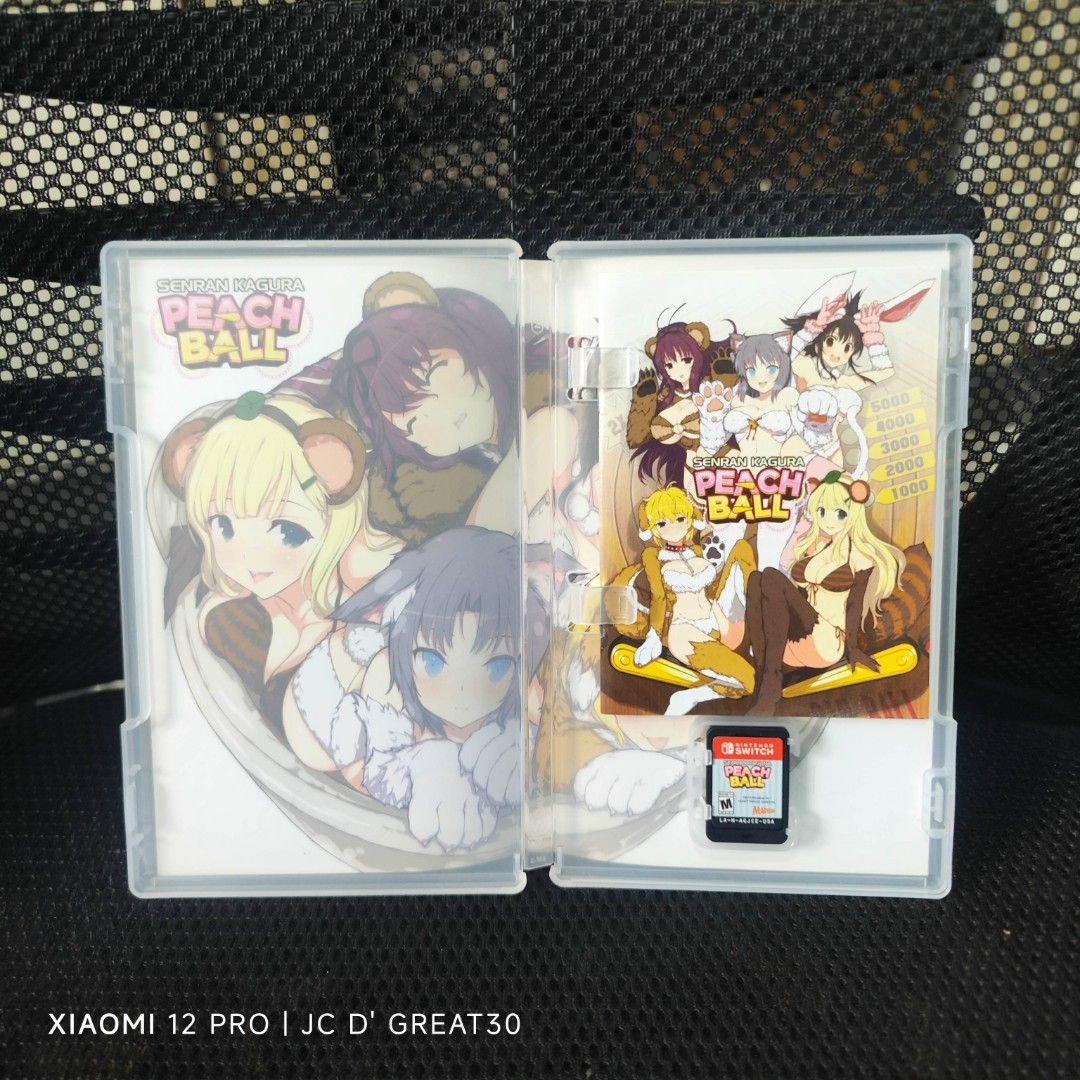 Senran Kagura Peach Ball Switch Game, Video Gaming, Video Games ...