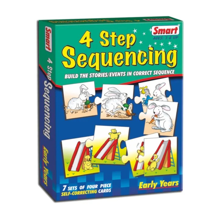 Smart 4 Step Sequencing Educational Cards, Hobbies & Toys, Books ...