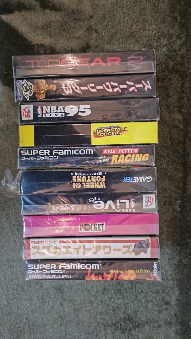 SNES & FAMICOM TAPE GAME, Hobbies & Toys, Toys & Games on Carousell
