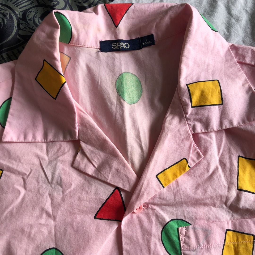 SPAO Japanese Crayon Shinchan Anime Shapes Geometric Art Pattern ...