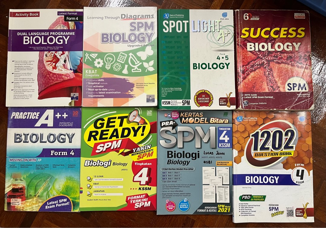 SPM Biology Tingkatan 4-5 Kertas Soalan dan Latihan, Hobbies & Toys ...
