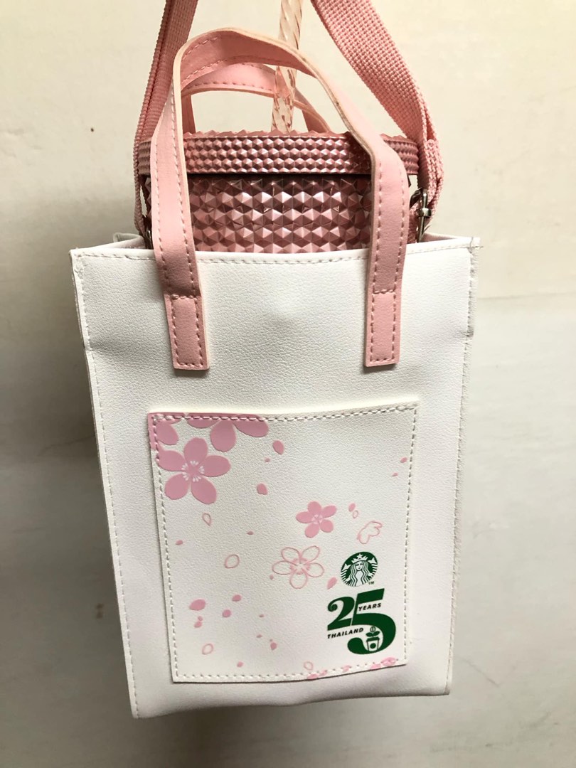 Starbucks Sakura bag, Women's Fashion, Bags & Wallets, Cross-body Bags ...