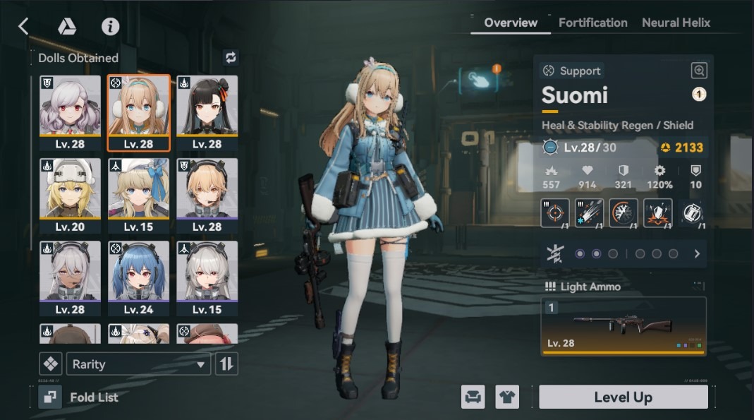 Sunborn| Akun GFL2 Girl's frontline 2: Exilium 7 SSR Suomi Sign Sabrina ...