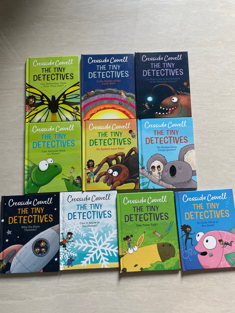 ($12 for 10) The Tiny detectives (Cressida Cowell), Hobbies & Toys, Books & Magazines, Children ...