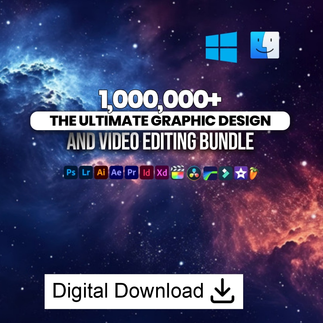 Ultimate Graphic and Video Editing Bundle, Everything Else, Others on ...