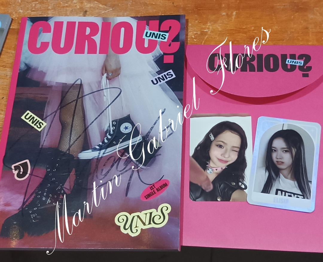 UNIS in CURIOUSland Manila Fancon Signed Albums, Hobbies & Toys ...