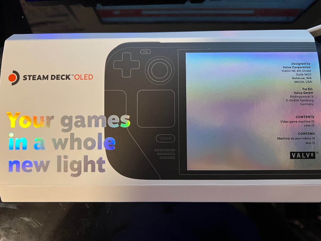 Valve Steam Deck OLED 512GB (brand new), Video Gaming, Video Game ...