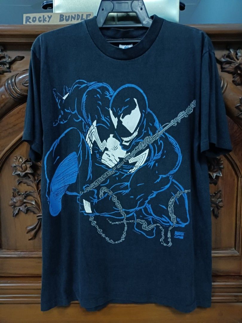Venom bigprint vtg rare marvel comics 90s todd McFarlane spiderman, Men ...
