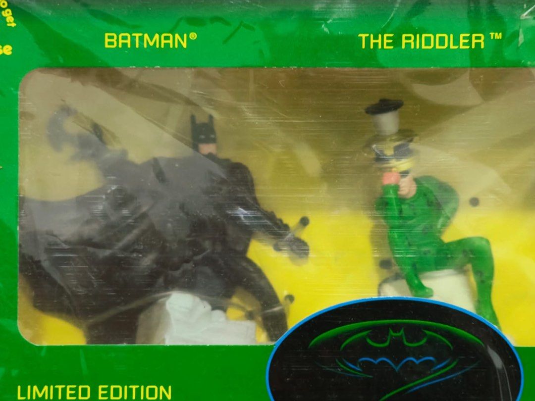 Vintage Batman Forever PVC 6 Figure Gift Set, Hobbies & Toys, Toys ...