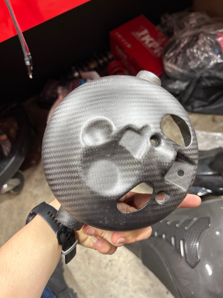 Yamaha XSR900 gen 1 carbon headlight rear cover, Motorcycles ...