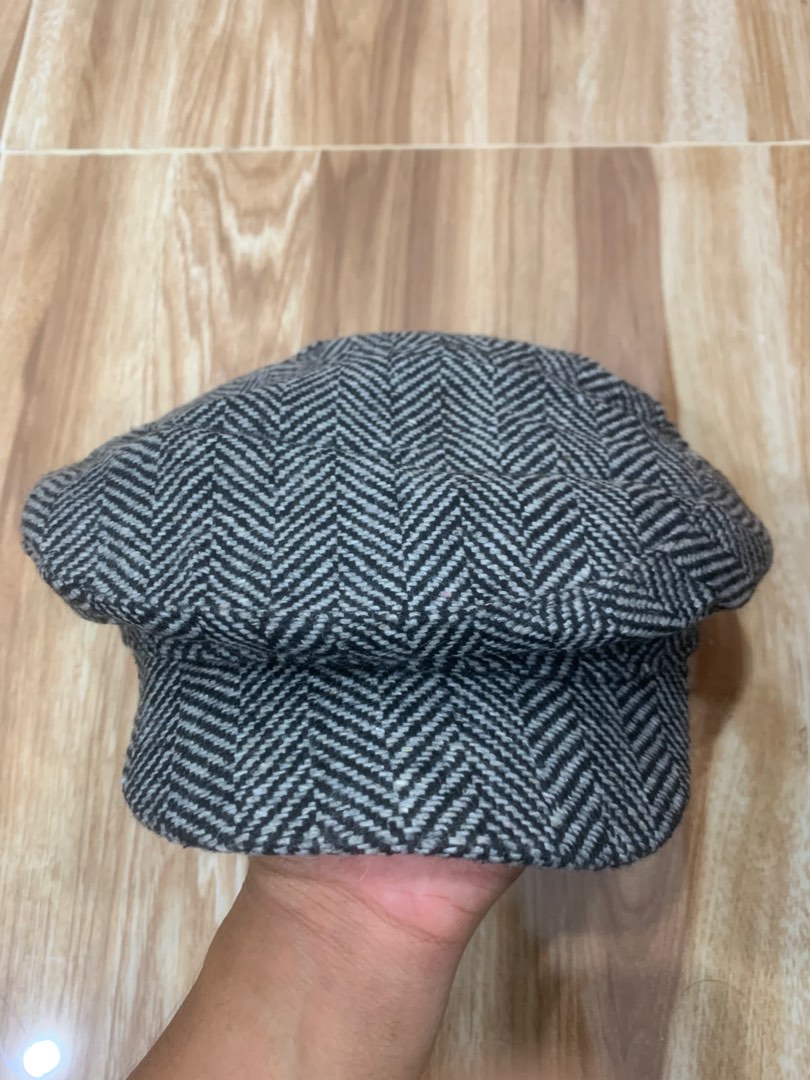 Zara News Boy flat cap Peaky Blinders vibe, Men's Fashion, Watches ...