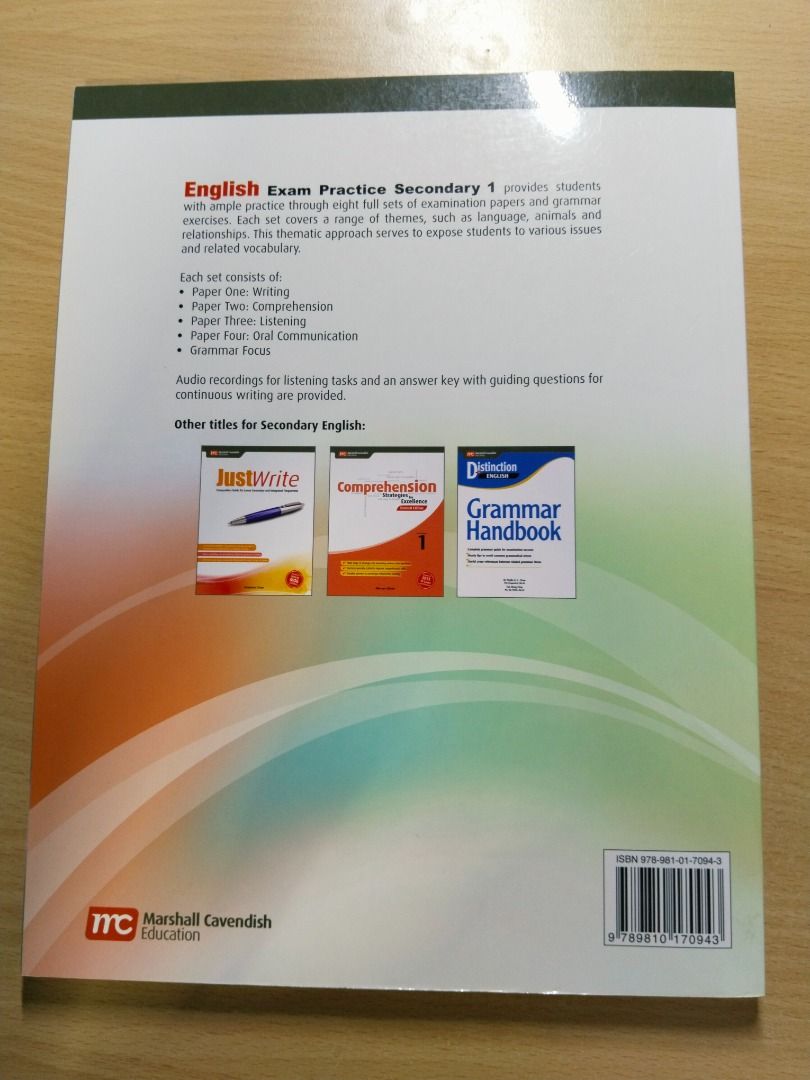 1EG3 English Exam Practice (2nd Edition), Hobbies & Toys, Books ...