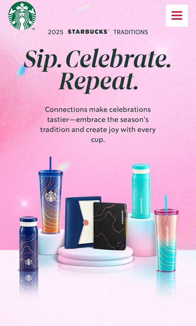 2025 Starbucks SB planner tumbler culd cup, Everything Else, Others on ...