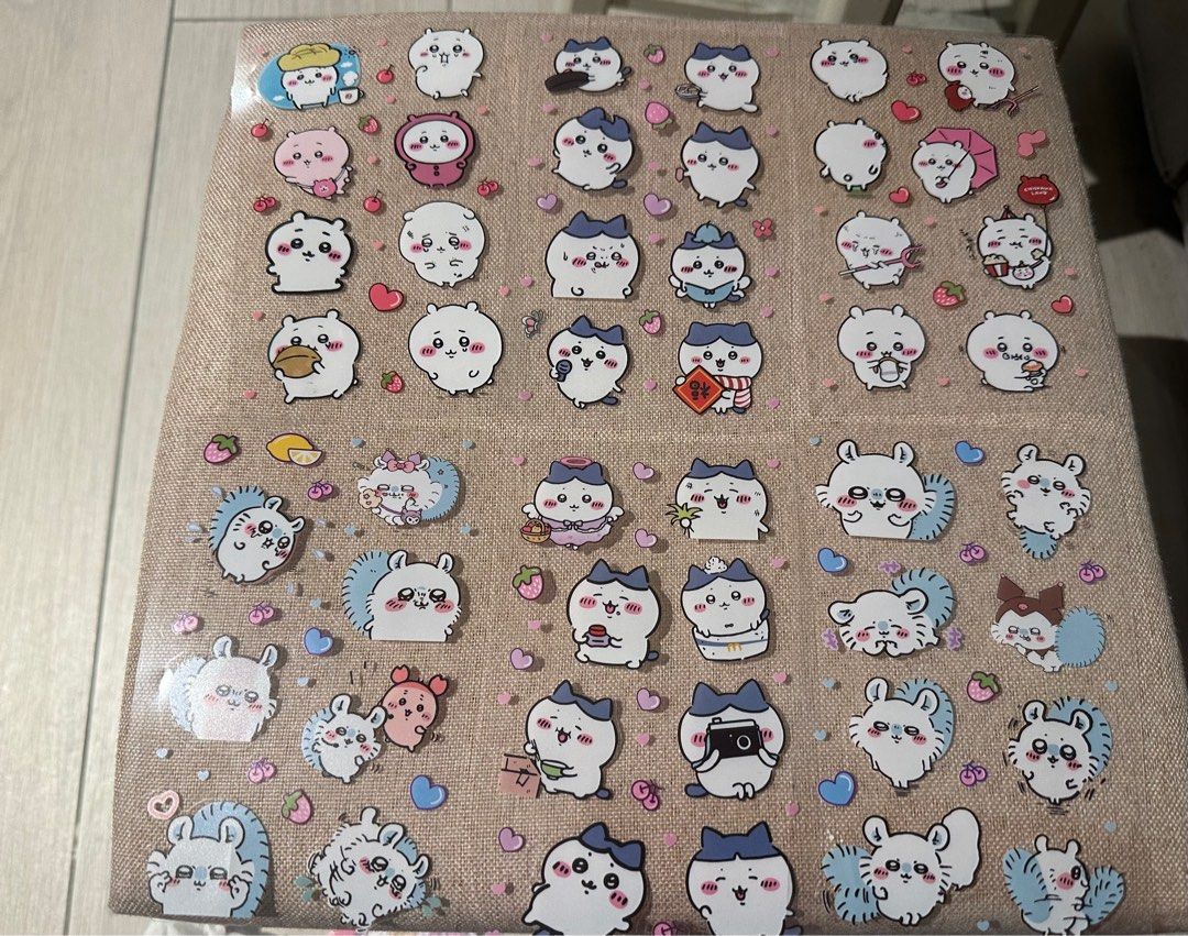 貼紙 討伐 chiikawa hachiware chii usagi momonga吉伊卡哇 烏薩奇 小八 兔哥 飛鼠 栗子頭 小桃 ...