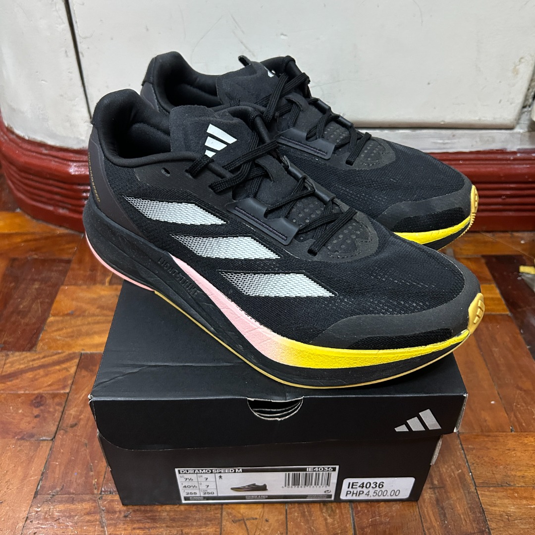Adidas Duramo Speed Black IE4036, Men's Fashion, Footwear, Sneakers on ...