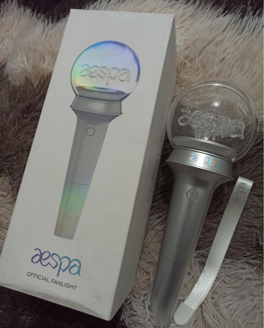 Aespa Lightstick, Hobbies & Toys, Memorabilia & Collectibles, Fan ...