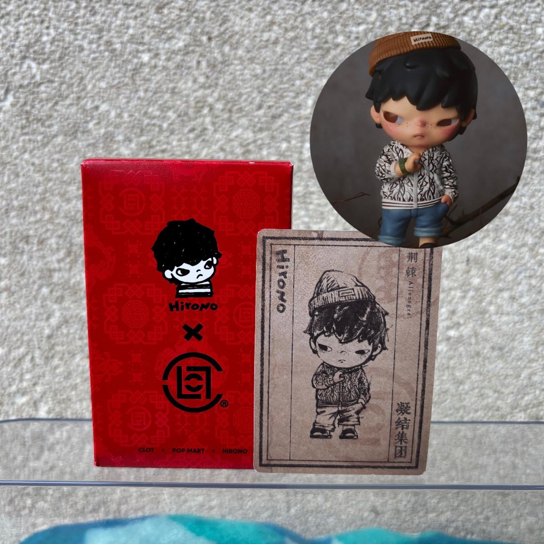 Alienegra - Pop Mart Hirono CLOT, Hobbies & Toys, Toys & Games on Carousell