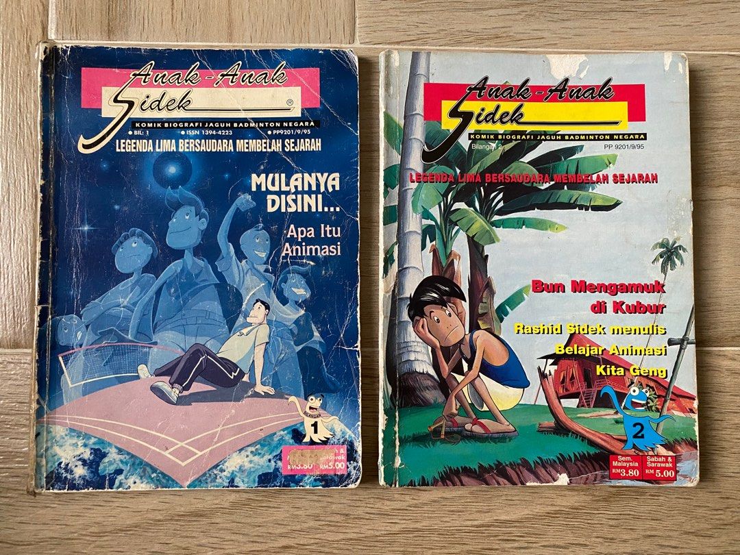 Anak Anak Sidek 1-110 (109 naskah), Hobbies & Toys, Books & Magazines, Comics & Manga on Carousell