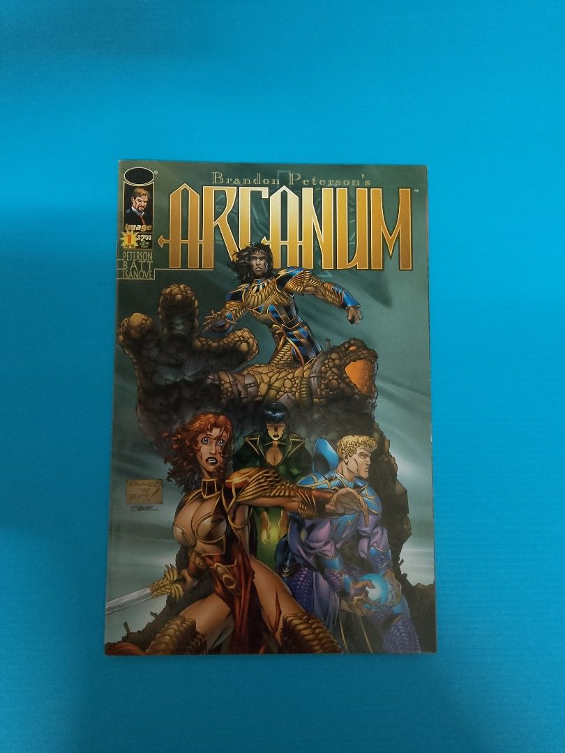 Arcanum #1 ( Brandon Peterson - Cover Art ) Image Comics, Low-Print-Issue, Hobbies & Toys, Books ...