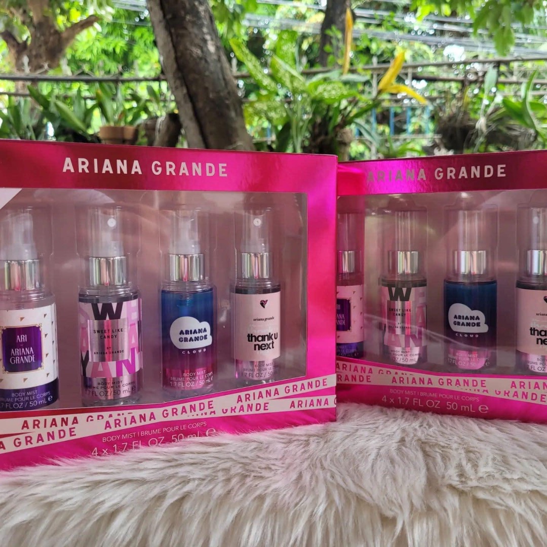 ARIANA GRANDE MIST (full size & travel size set), Beauty & Personal ...