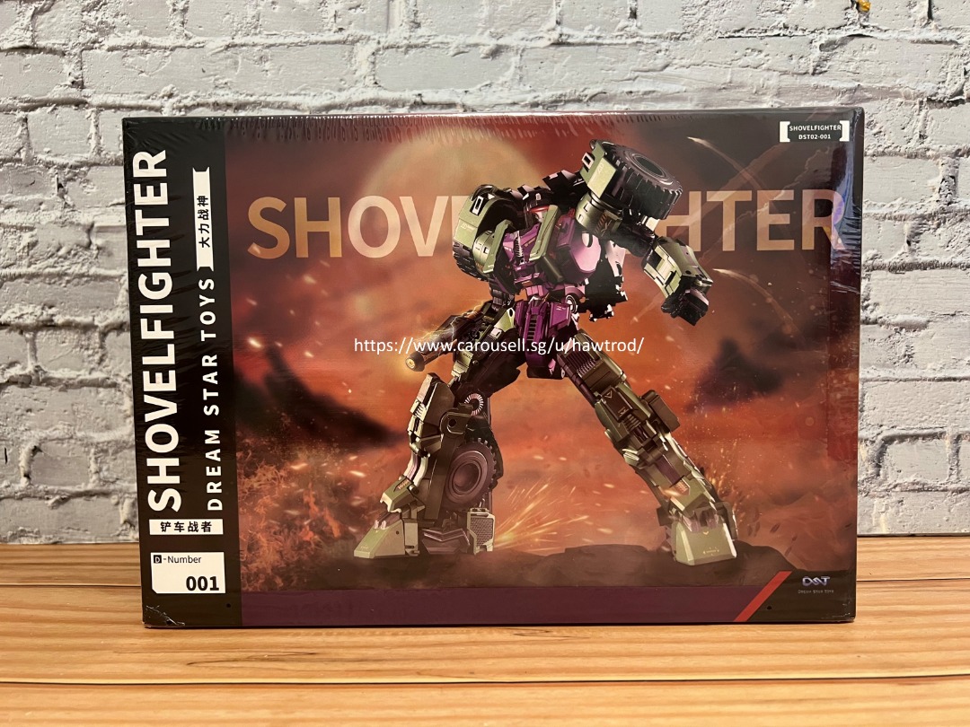 Dream Star Toys, DST02-001 Shovel Fighter (Scrapper, Prowl-Devastator ...