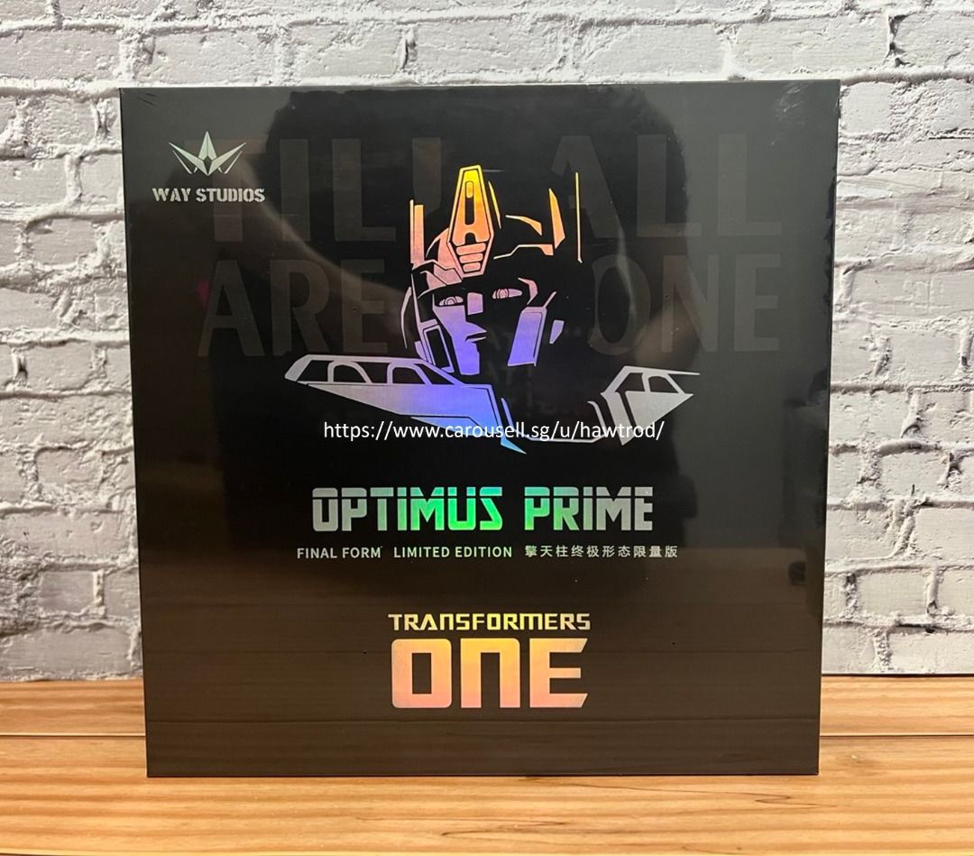 Way Studios, Transformers One - Optimus Prime Final Form, Hobbies ...