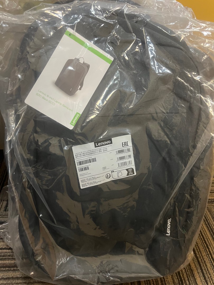 Bag Laptop Lenovo black 16 inch backpack B210 Eco, Computers & Tech ...