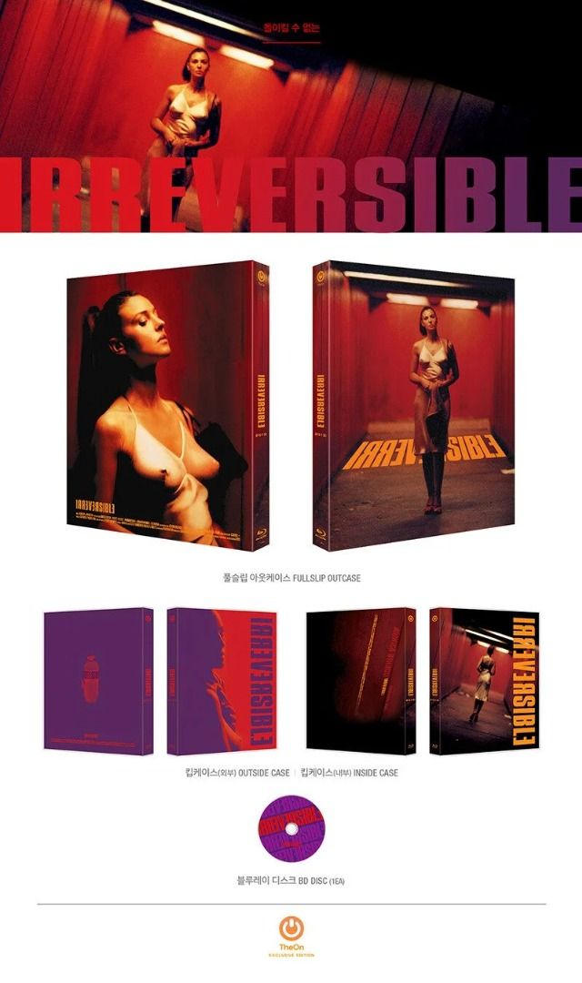 特收[藍光先生BD] 不可逆轉 紙盒版 Irreversible - 無中文字幕, 興趣及遊戲, 音樂、樂器 & 配件, 音樂與媒體 - CD 及 DVD - Carousell