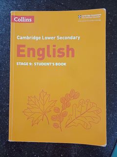 Collins Cambridge Lower Secondary English workbook: Stage 8: ISBN 9780008364182, Hobbies & Toys ...
