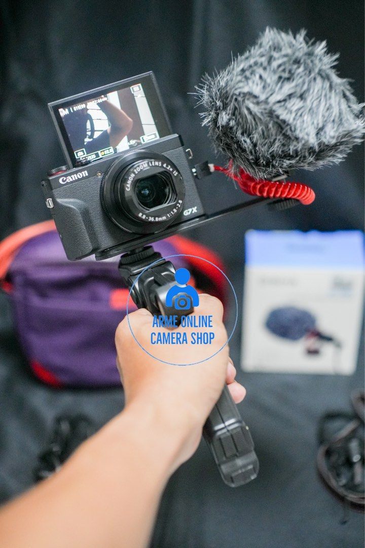 Canon G7X Mark III Complete Vlogging Package (upgrade of Canon G7X Mark ...