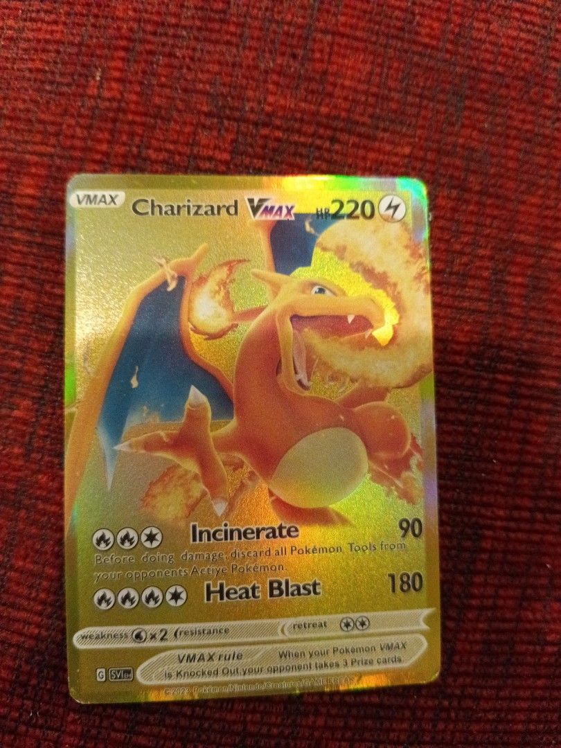 Charizard vmax, Hobbies & Toys, Collectibles & Memorabilia, Fan ...