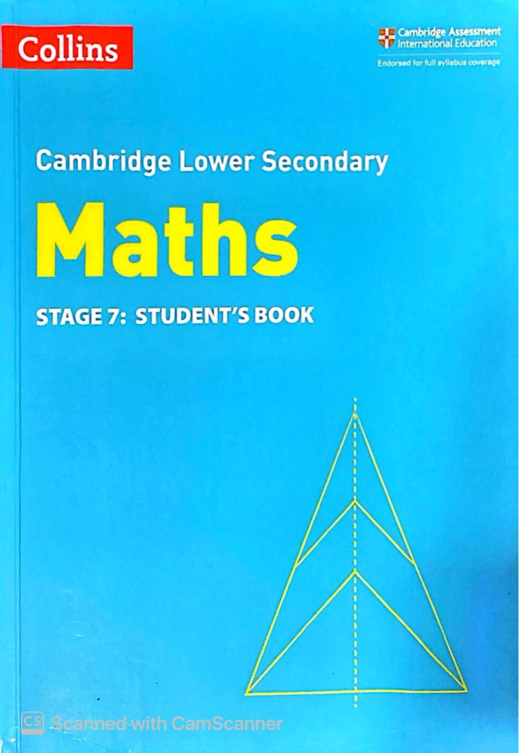 collins cambridge lower secondary math stage 7, Hobbies & Toys, Books ...