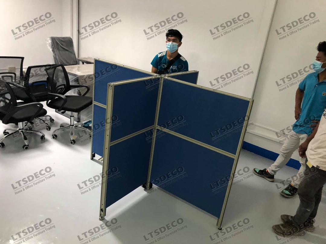 Cross type workstation cubicle \ Office partition \ Office furniture ...