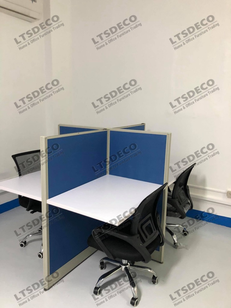 Cross type workstation cubicle \ Office partition \ Office furniture ...